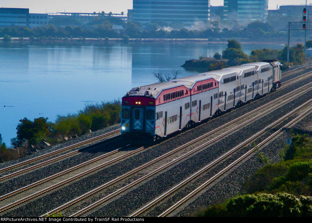 JPBX 116 Leads Caltrain 241